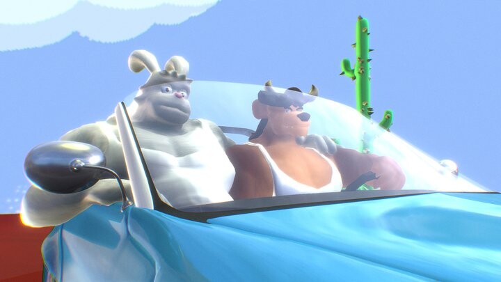 ArtStation - Diorama: Joy Ride