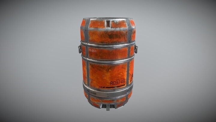 ArtStation - Sci-Fi Barrels