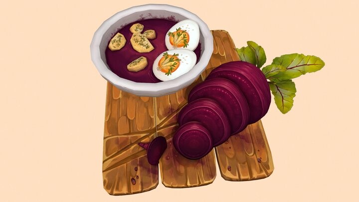 ArtStation - Beetroot soup