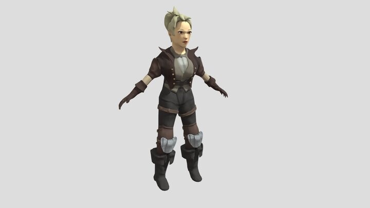 ArtStation - Overwatch Style Character