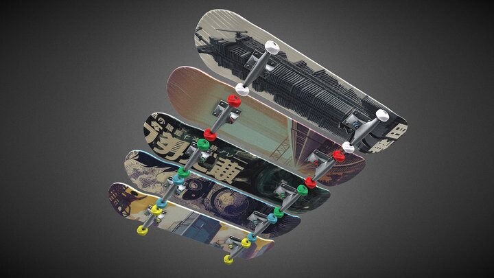 ArtStation - Skateboards Modular Kit