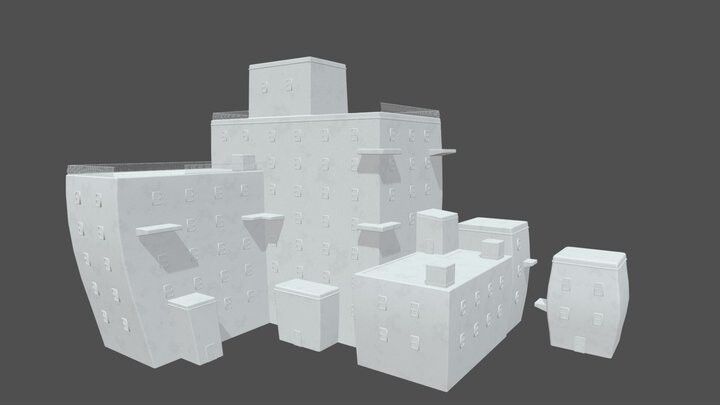 ArtStation - Level Sections - Kit 'n' Ink