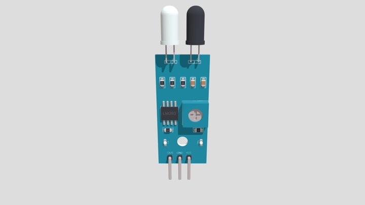 ArtStation - IR Sensor Module for Arduino Projects | 3D Model
