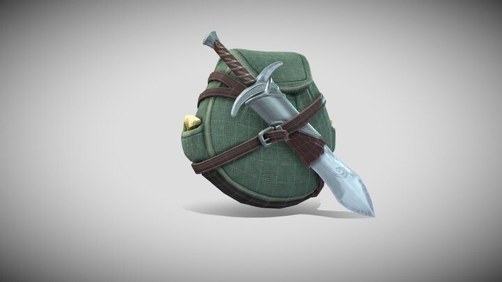 ArtStation - Hobbit Backpack