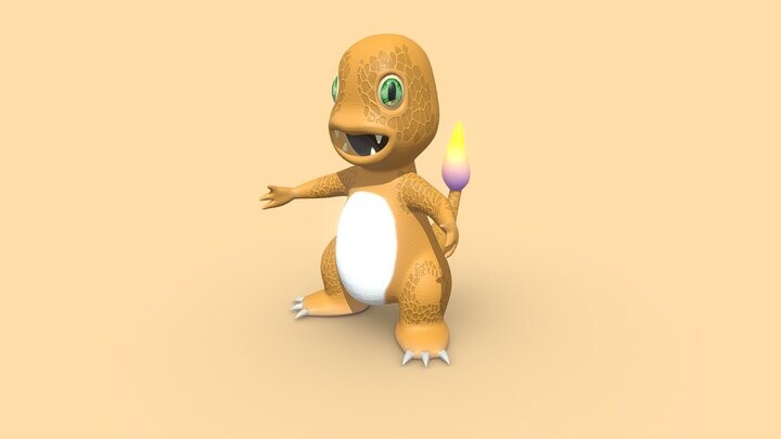 ArtStation - Charmander Pokemon