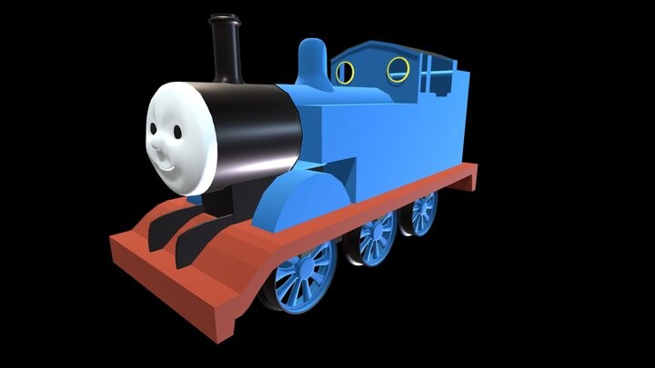 ArtStation - THOMAS AND HIS FRIENDS TRAIN ENGINE