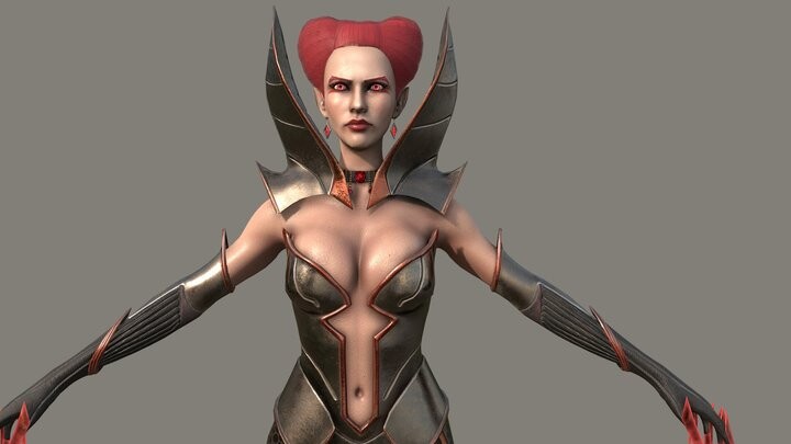 ArtStation - Vampire Lady