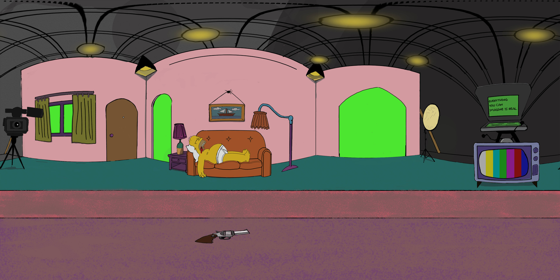 ArtStation - Simpsons 360