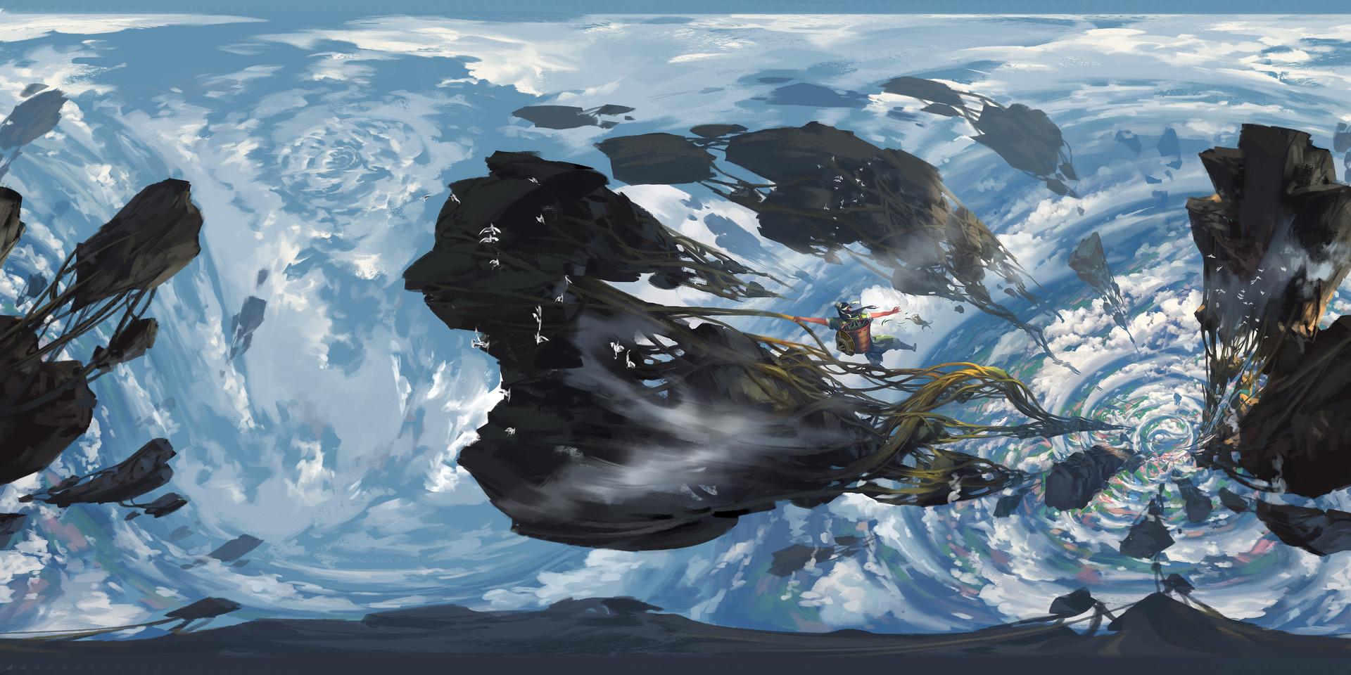 ArtStation - Panoramic painting~2