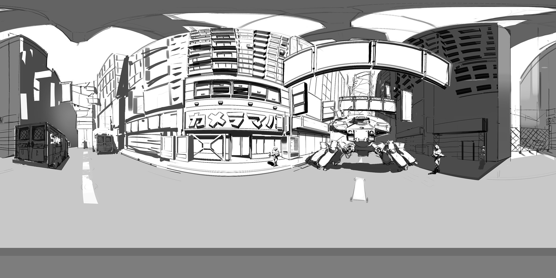 ArtStation - The ghost in the shell