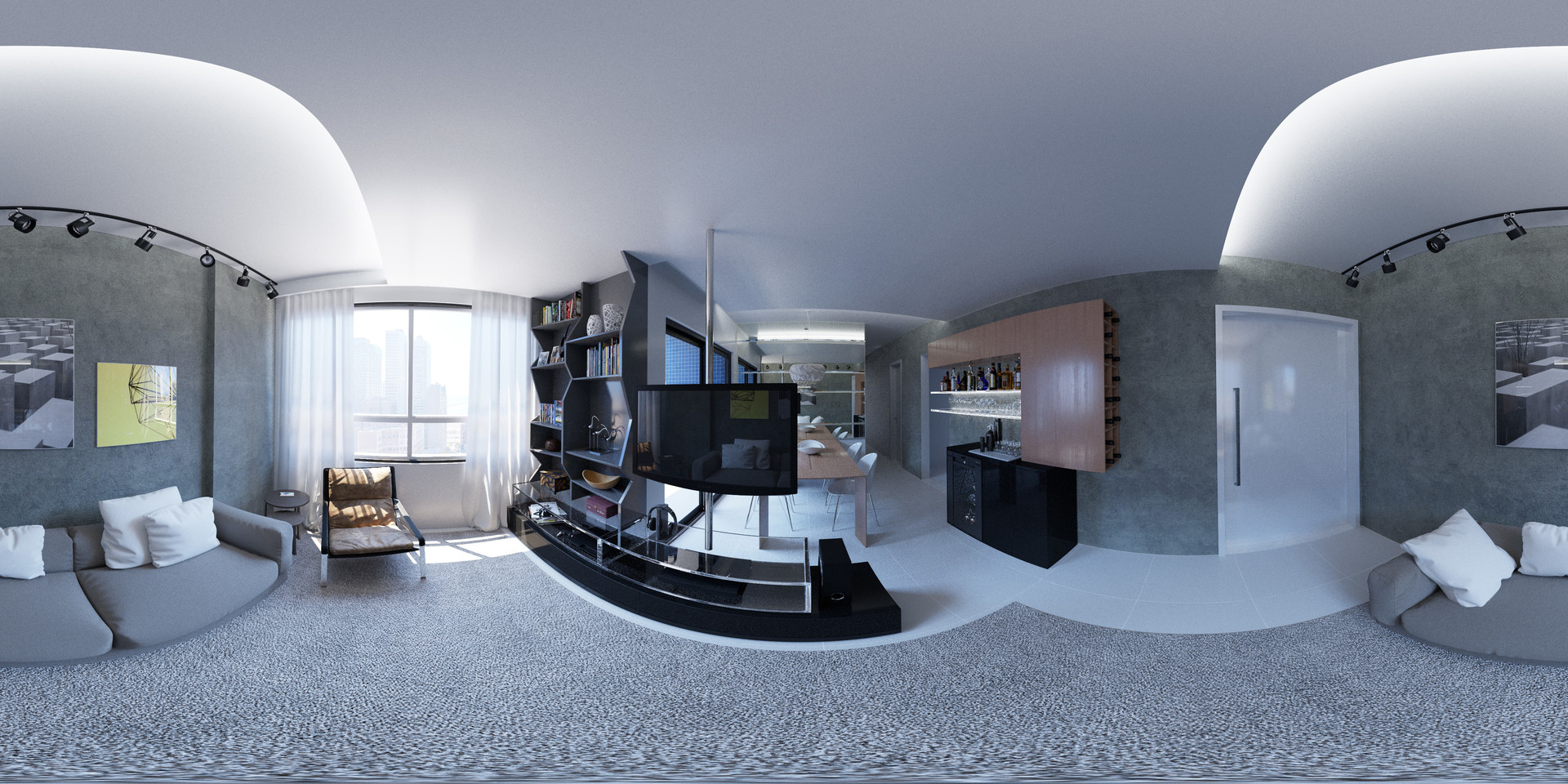 ArtStation - 360º Room Render