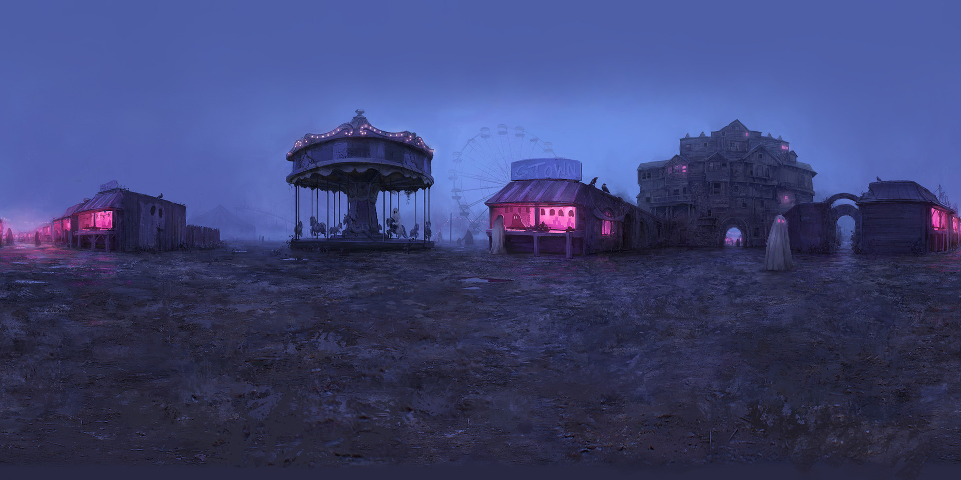 ArtStation - Ghost Carnival