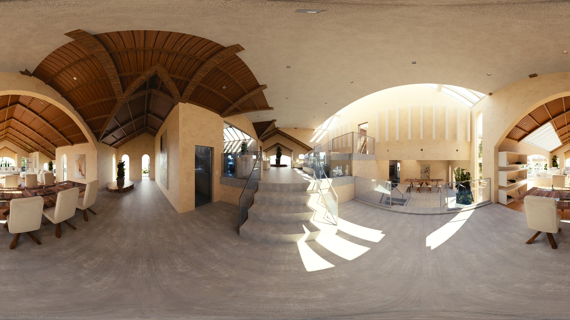 ArtStation - SHC Modern Spanish Mansion 360 test