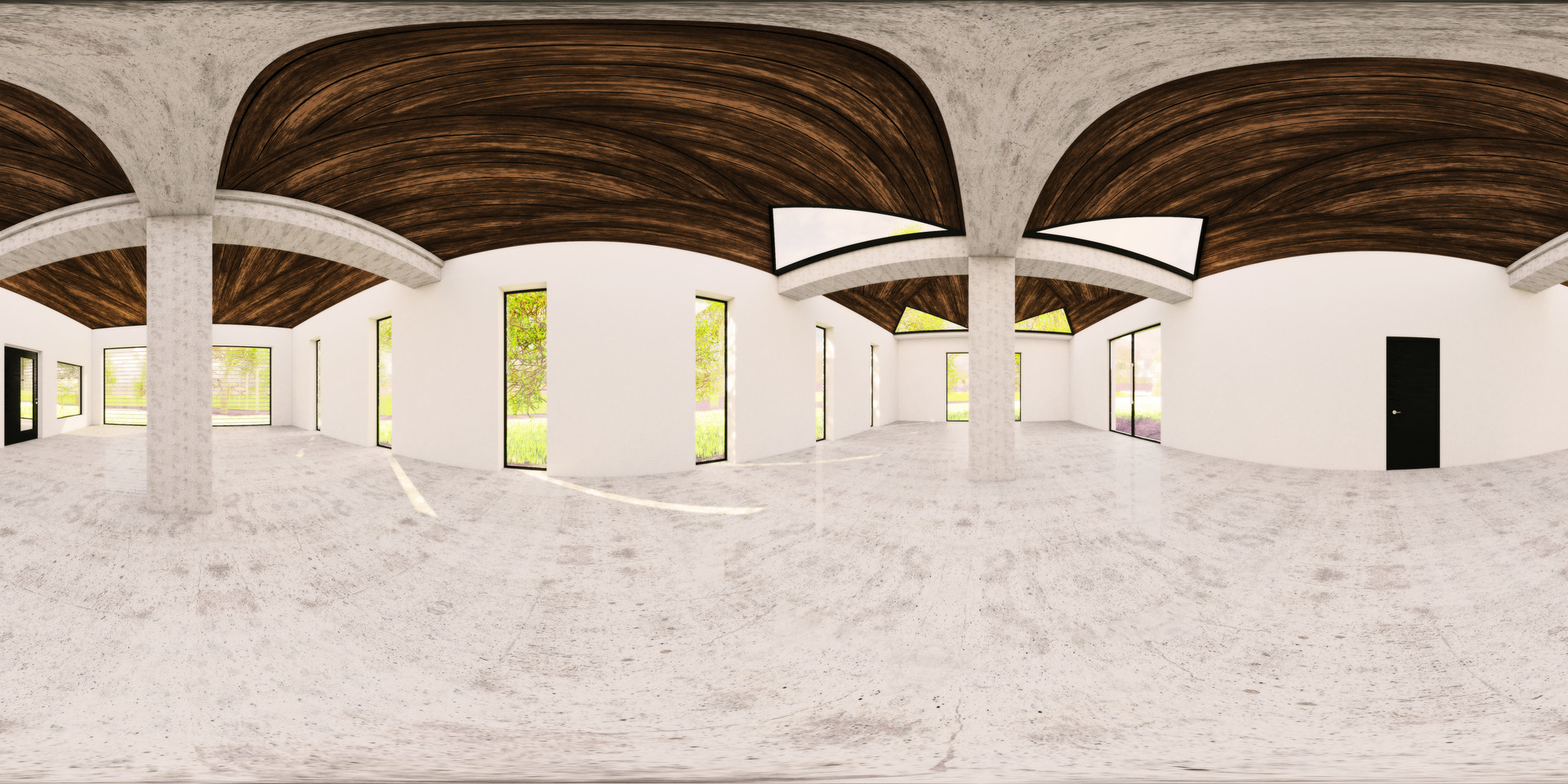 ArtStation - Abbey Revival Project Interior 360 renders