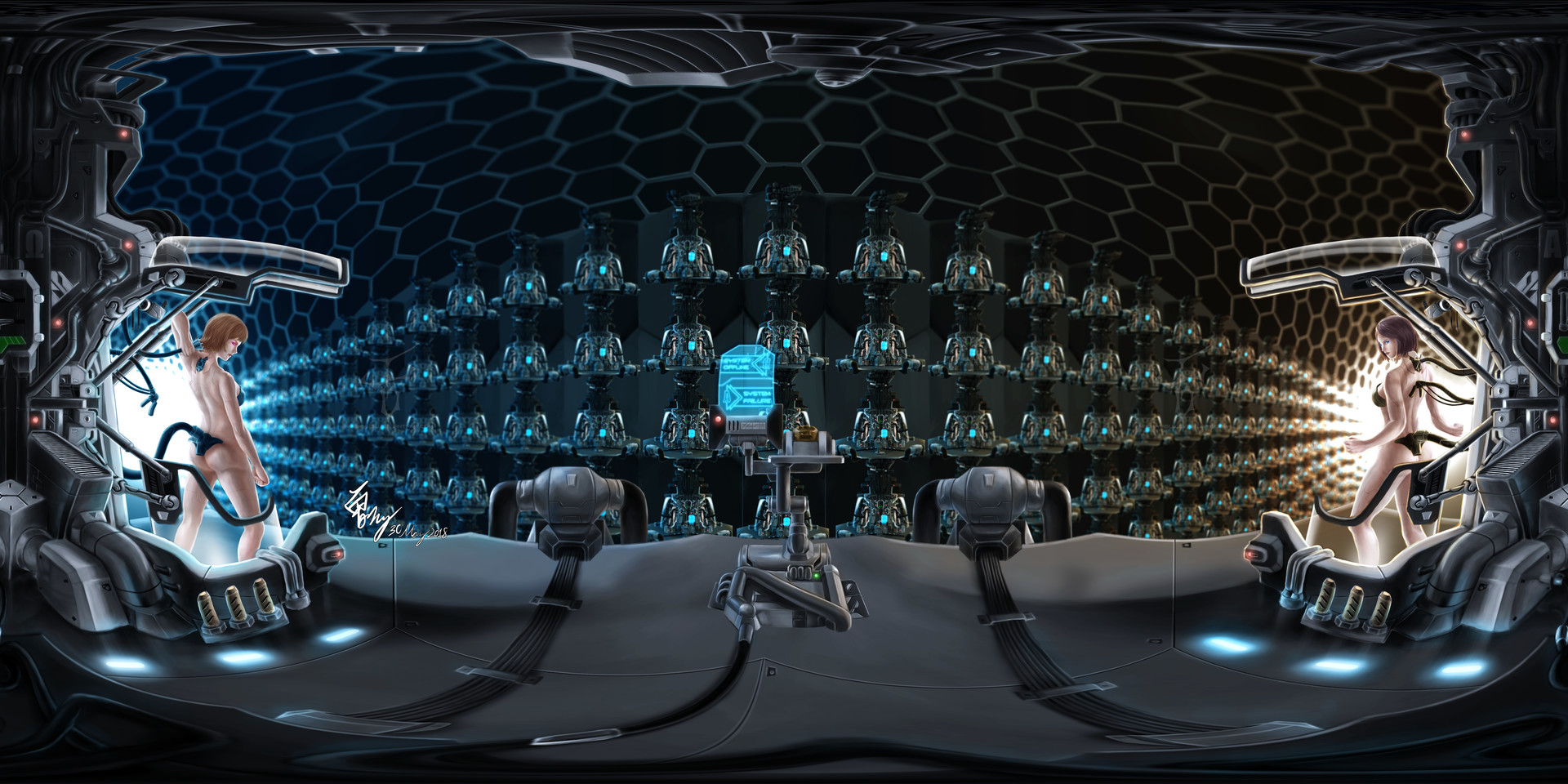 Naga Yasu - Gynoids : Awaken