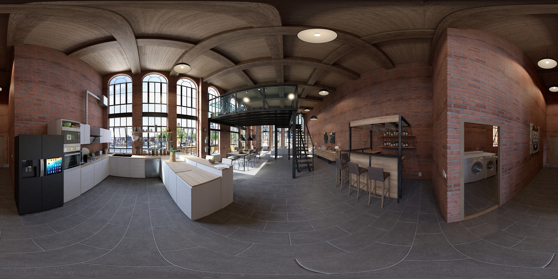 ArtStation - Modern penthouse apartment - Manhattan, New York (VR)