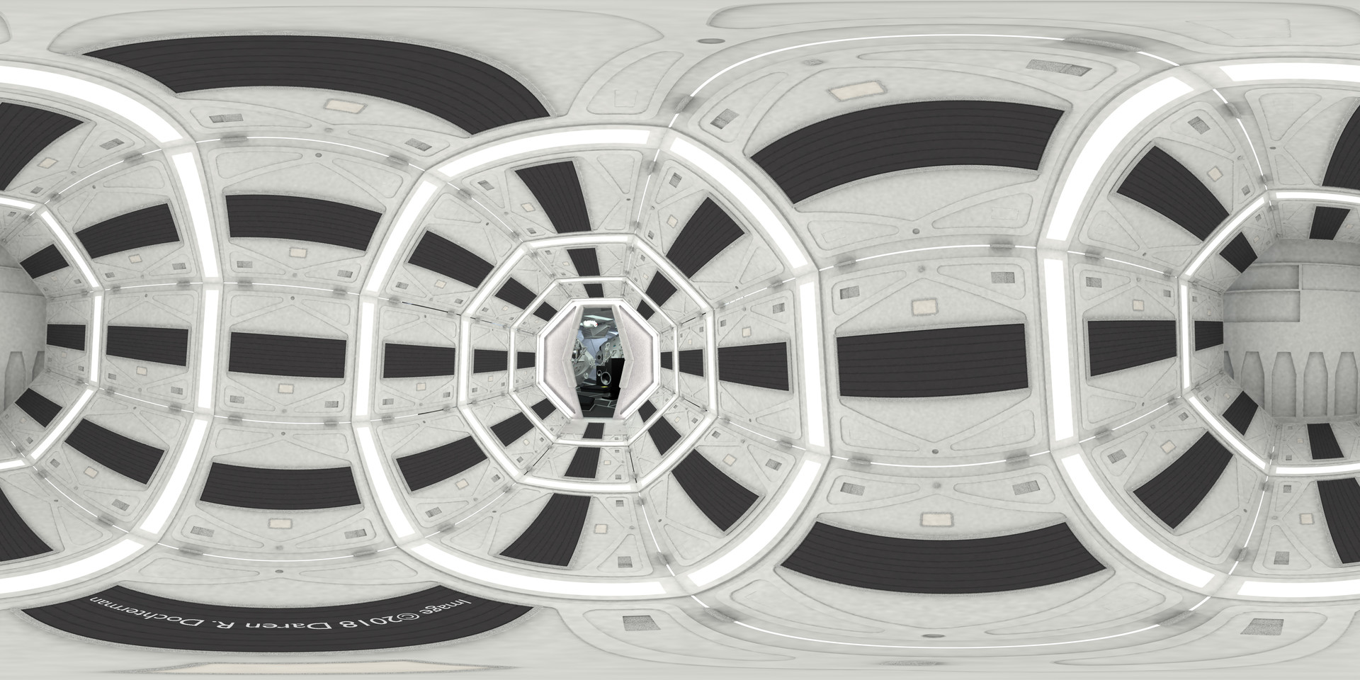 ArtStation - 2001: A space odyssey - 360 VR Pod Bay