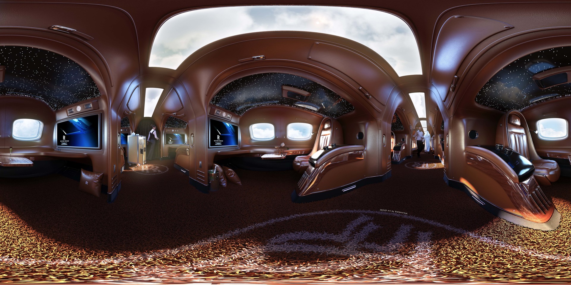 ArtStation - Is Rolls-Royce Building The Most Luxurious First-Class ...