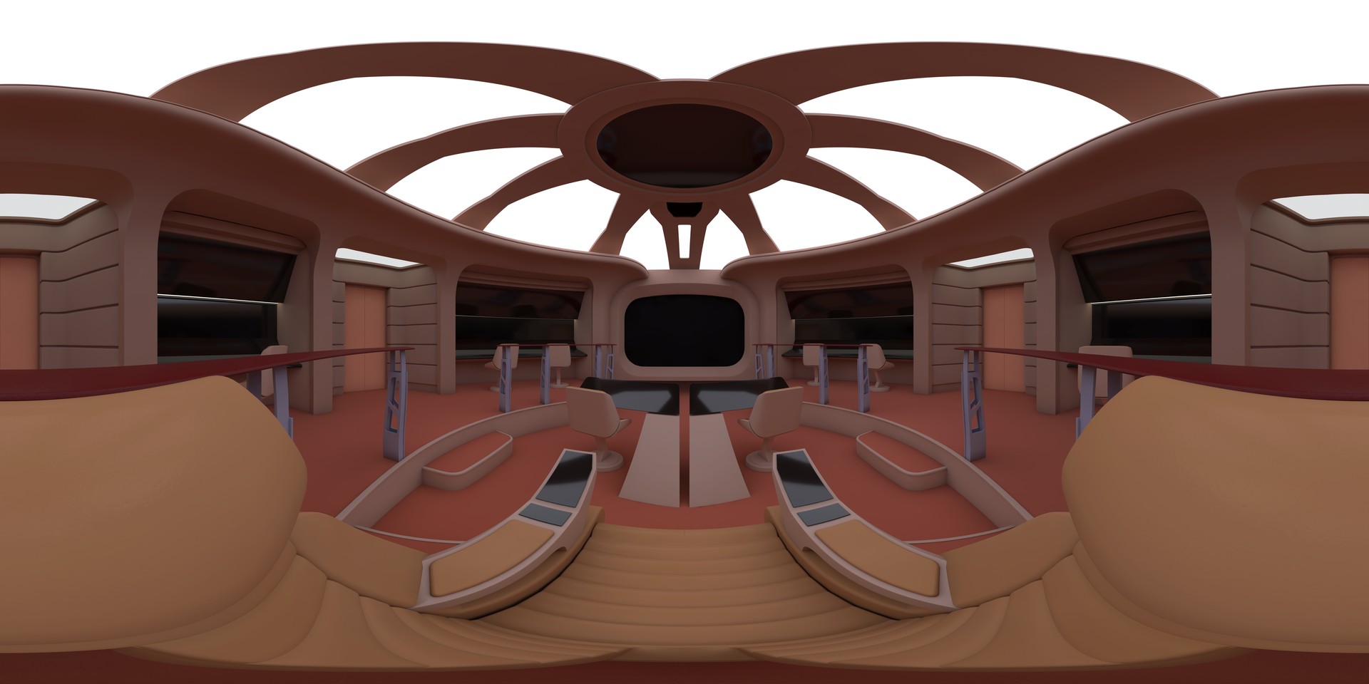 ArtStation - WIP - Star Trek TNG Constitution Class Bridge, Michael Zock