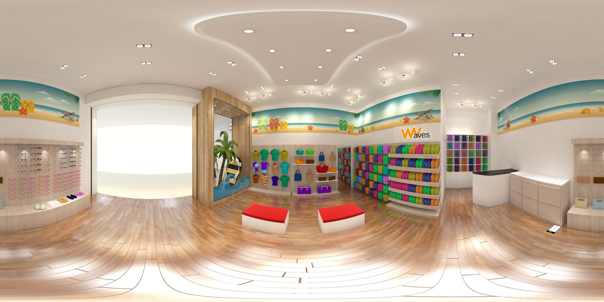 ArtStation - DSI - Waves - Store at Marino Mall