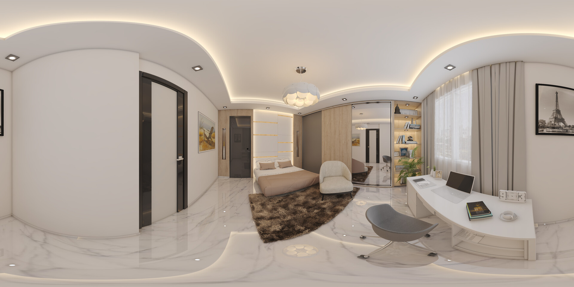 Pavan Kumar Rangu - Modern Style Bedroom