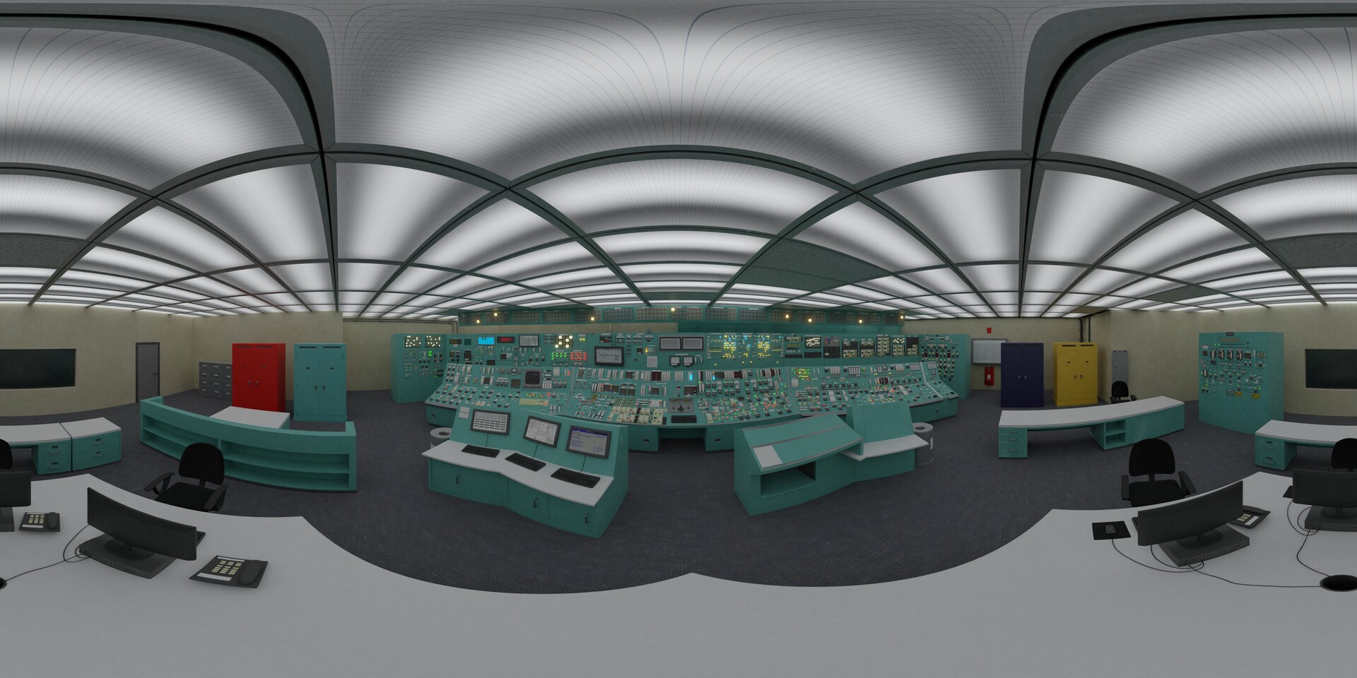 ArtStation - Blender 3D model 360 degree panoramic of the three mile ...