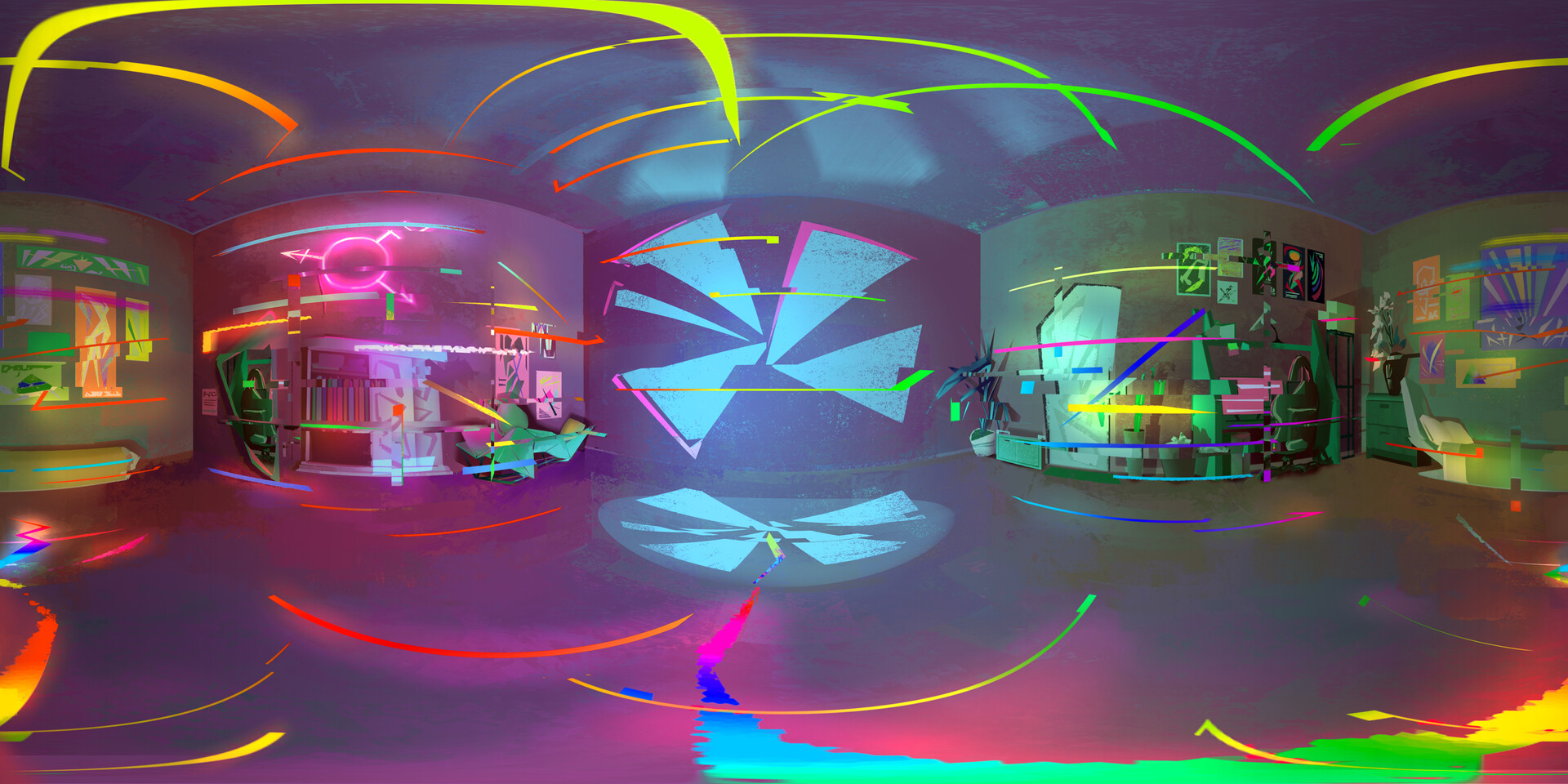 ArtStation - Gamut: Main Room (Glitch)