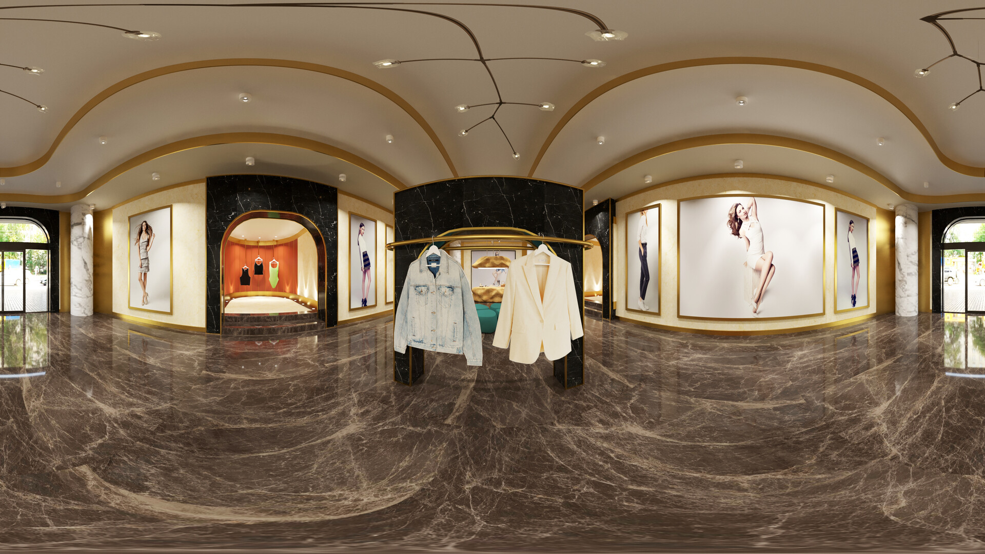 ArtStation - 360 Degree Rendering Services Virtual Store Project