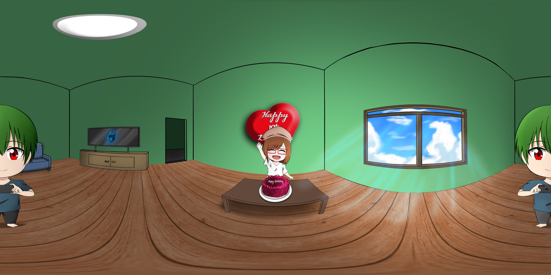 ArtStation - Happy Birthday!!! UwU