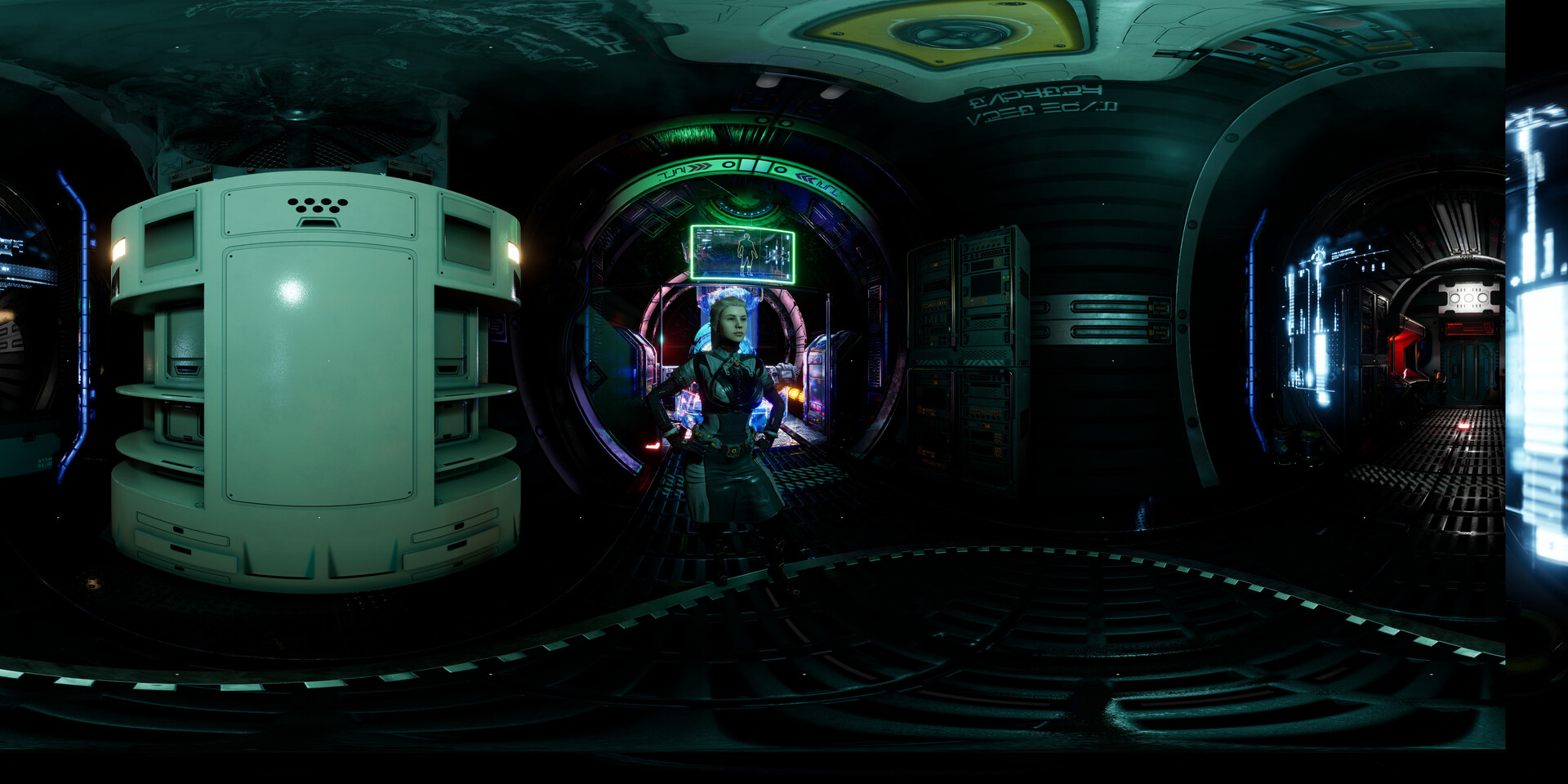 ArtStation - HSpace 5D6 in UE4 More in Game Images