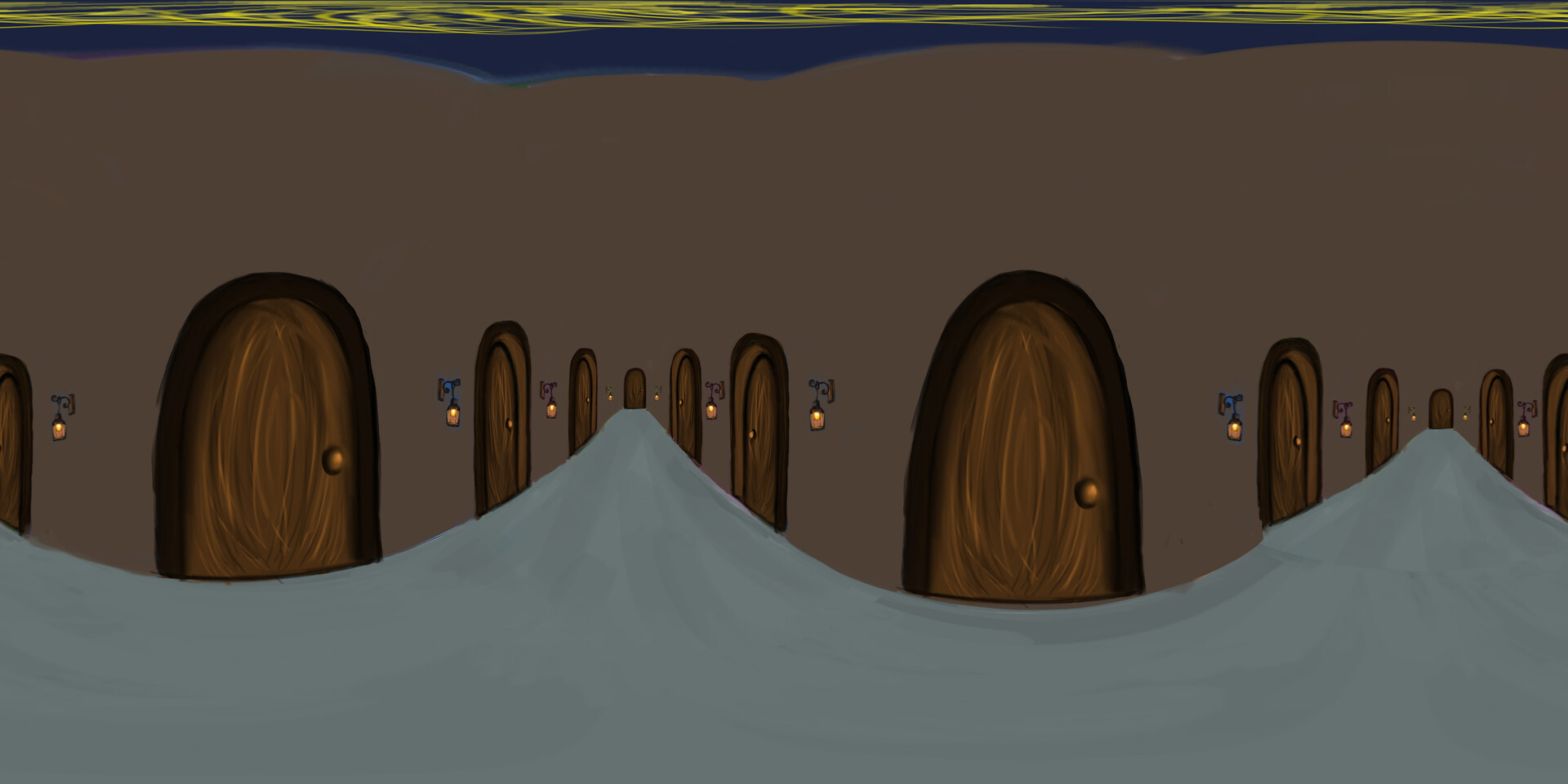 ArtStation - corridor sample 360