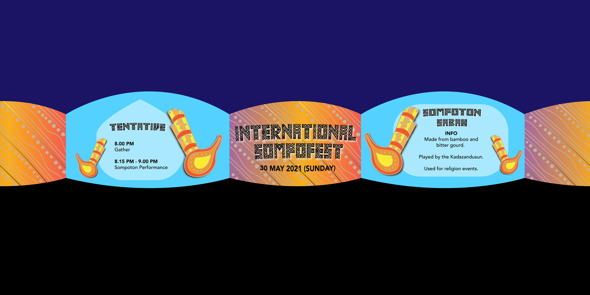 ArtStation - Sompoton Fest Poster