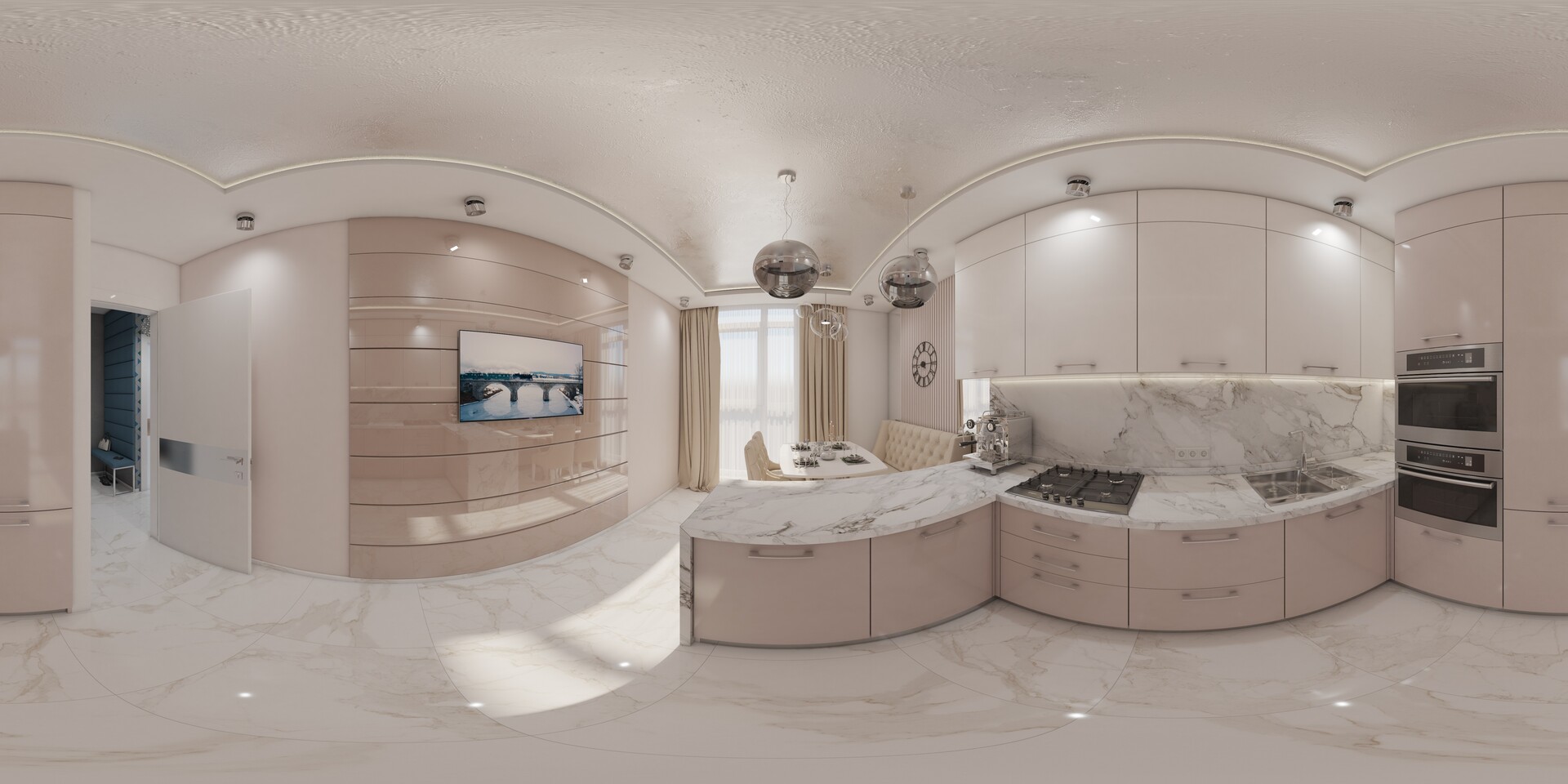 ArtStation - Kitchen panorama