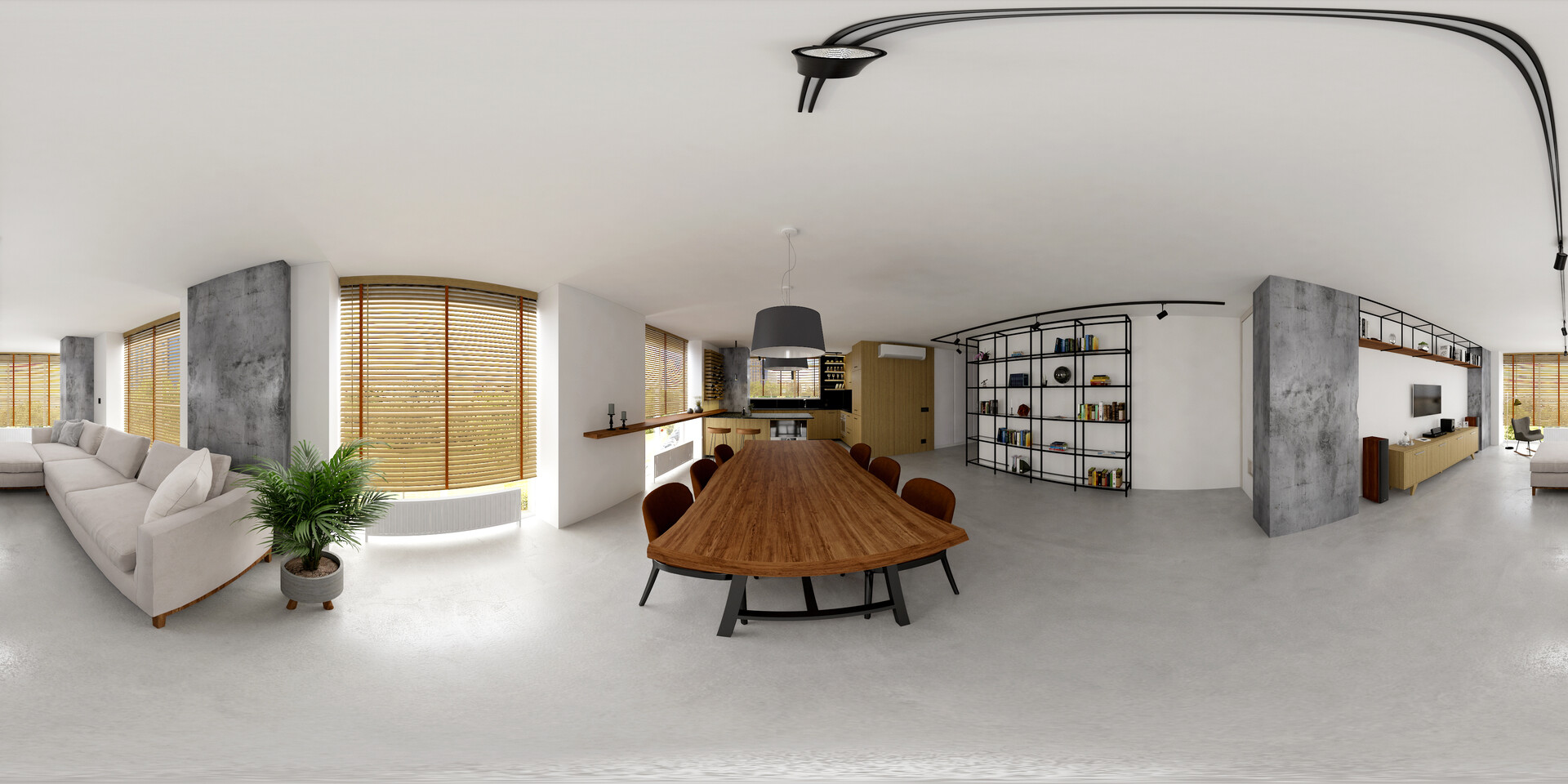 ArtStation - RESIDENTIAL INTERIOR 360 VR