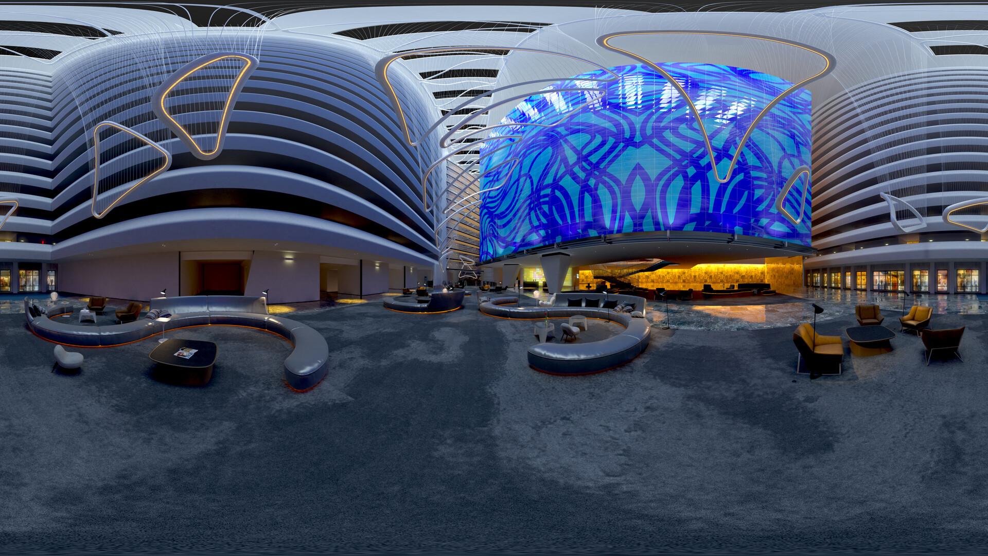 ArtStation - Business Park Interior