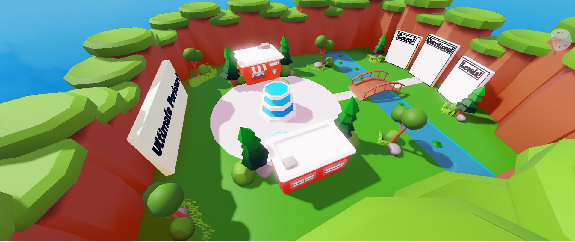 ArtStation - Low poly cartoon map