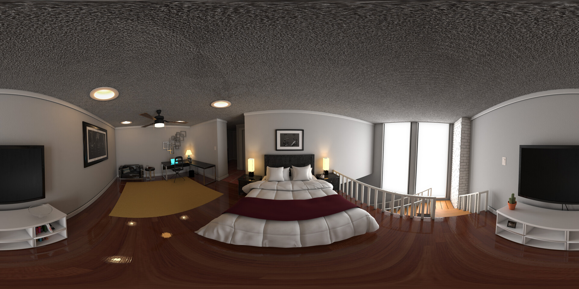 ArtStation - 3D VR Environment | 3ds Max, V-Ray - VR Loft