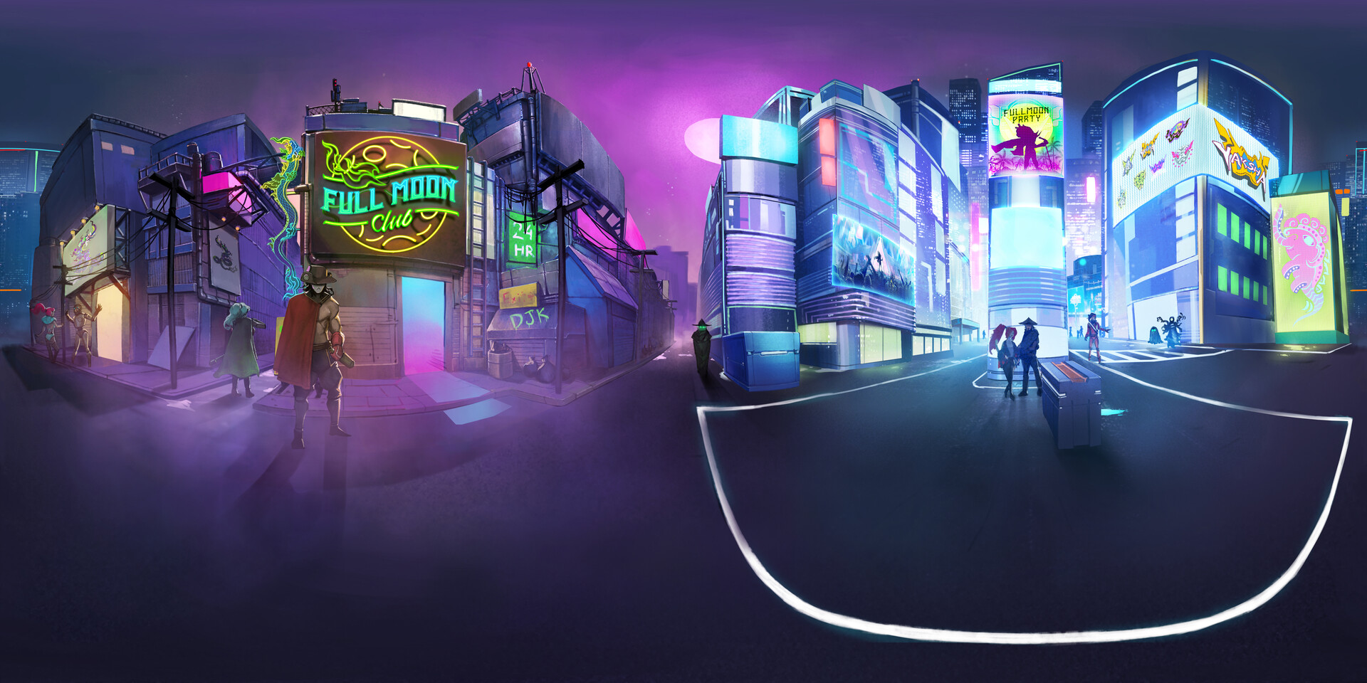 ArtStation - Arena of Valor - 2nd Chapter of Acts (360 Panorama)