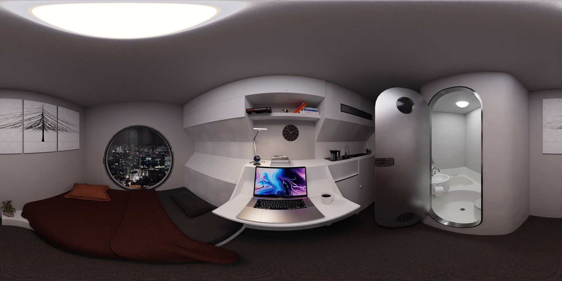 ArtStation - NAKAGIN Capsule - Render