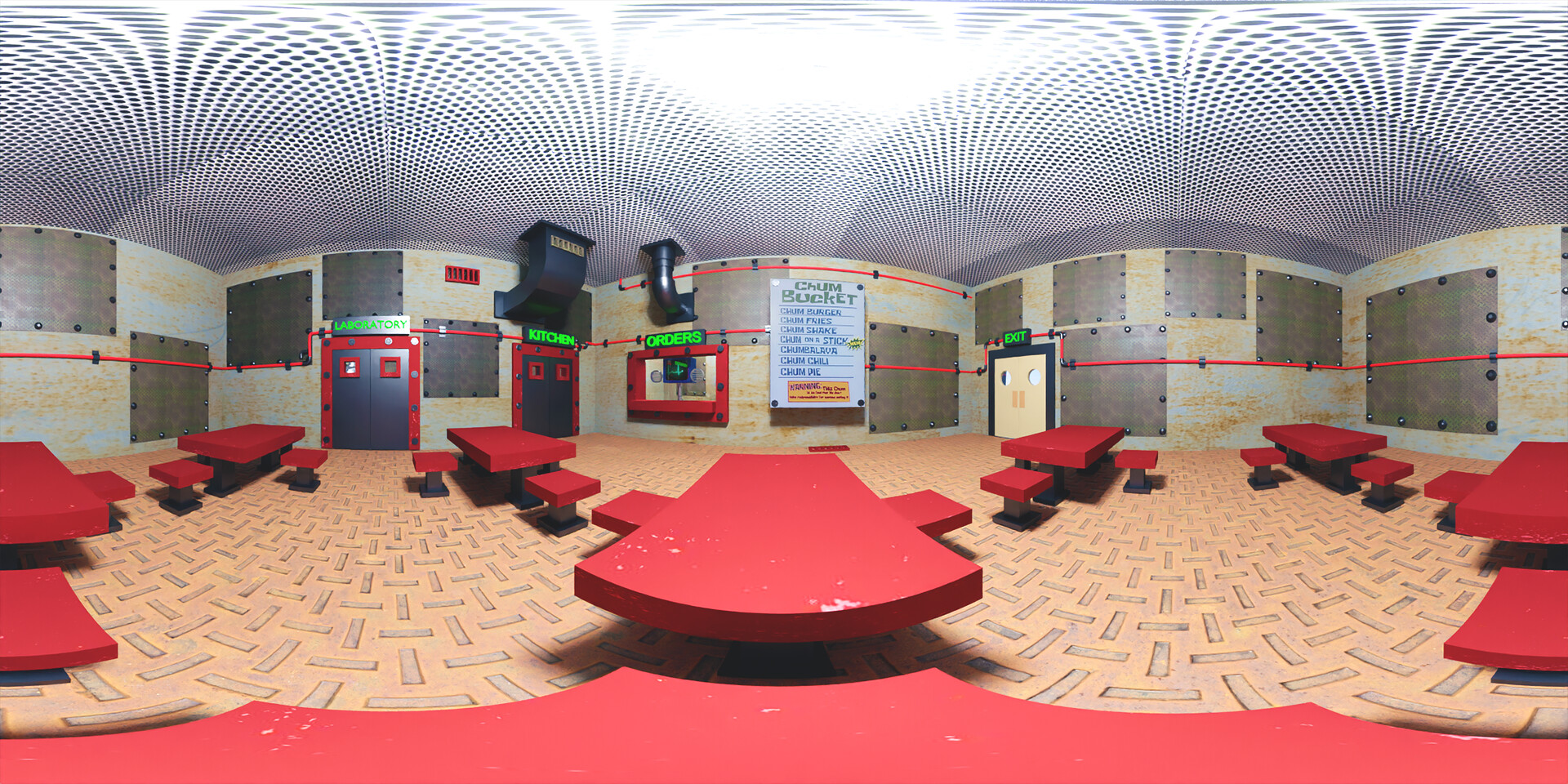 ArtStation - Chum bucket (Dining Room)