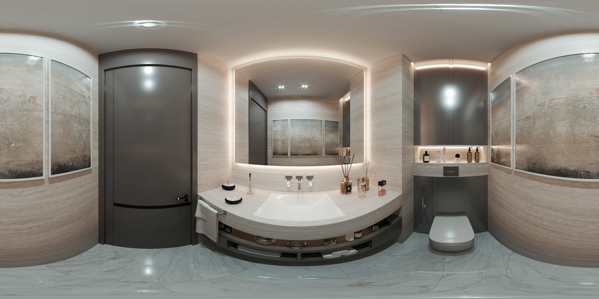 ArtStation - Guest wc