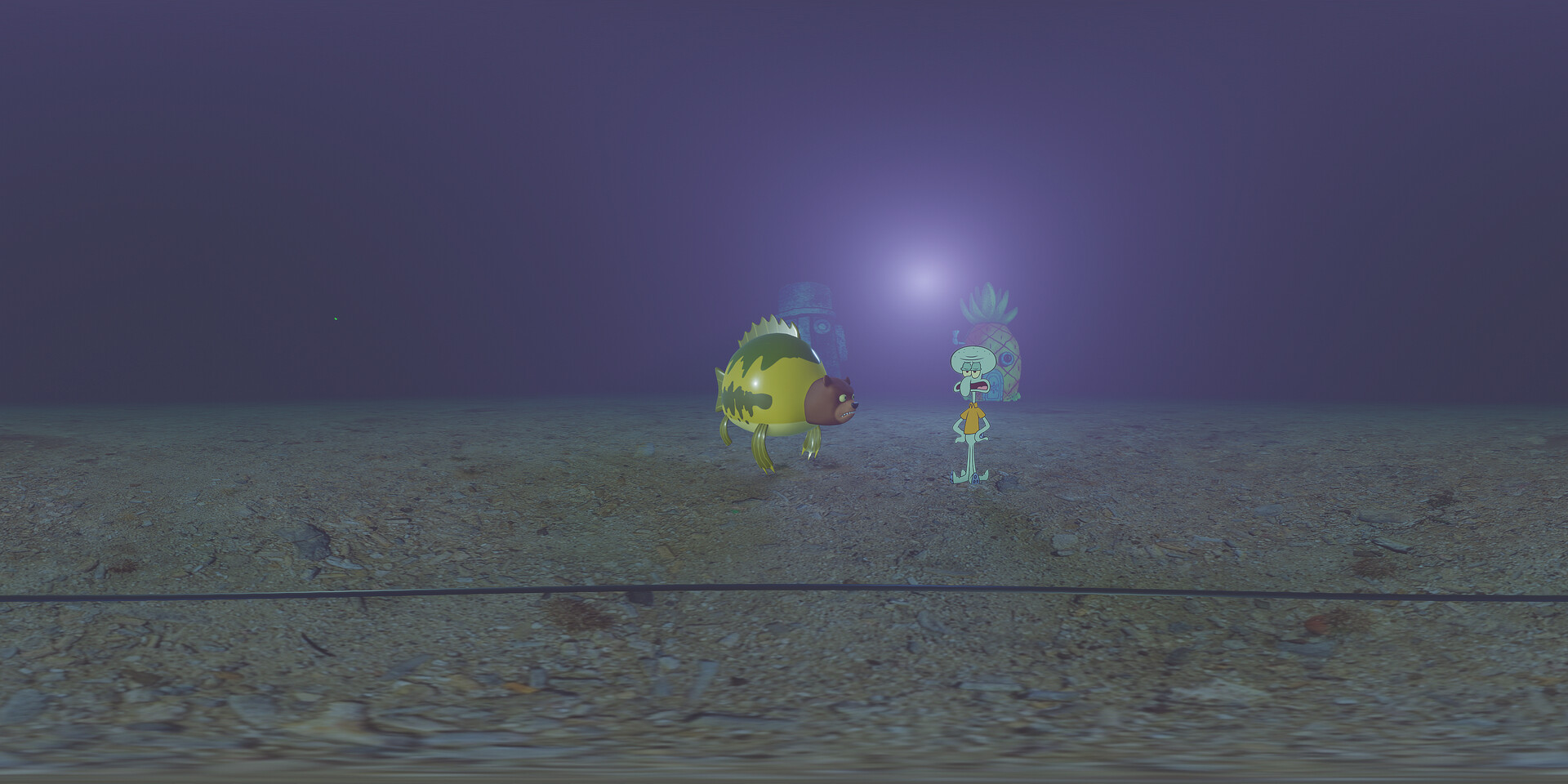 ArtStation - Sea Bear Spongebob Squarepants