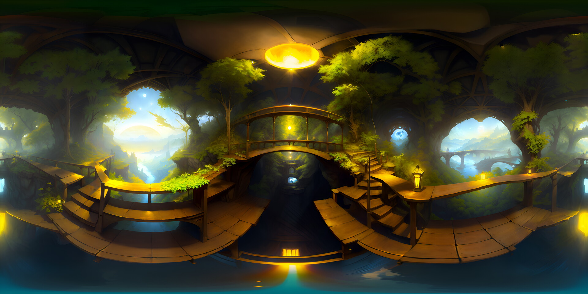 ArtStation - Pano 360 puente