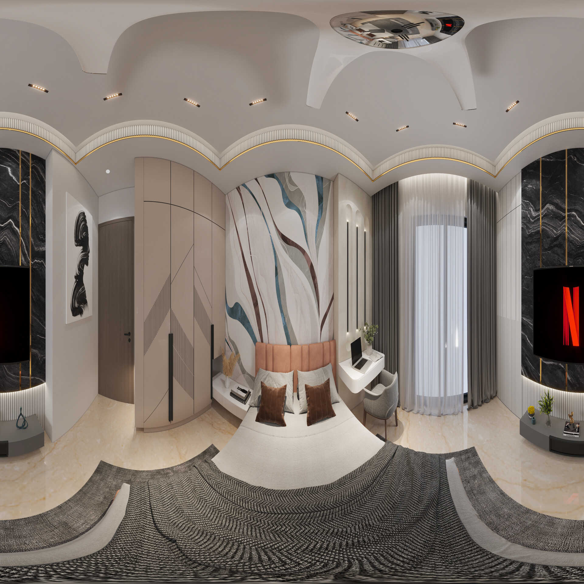 ArtStation - Parents Bedroom