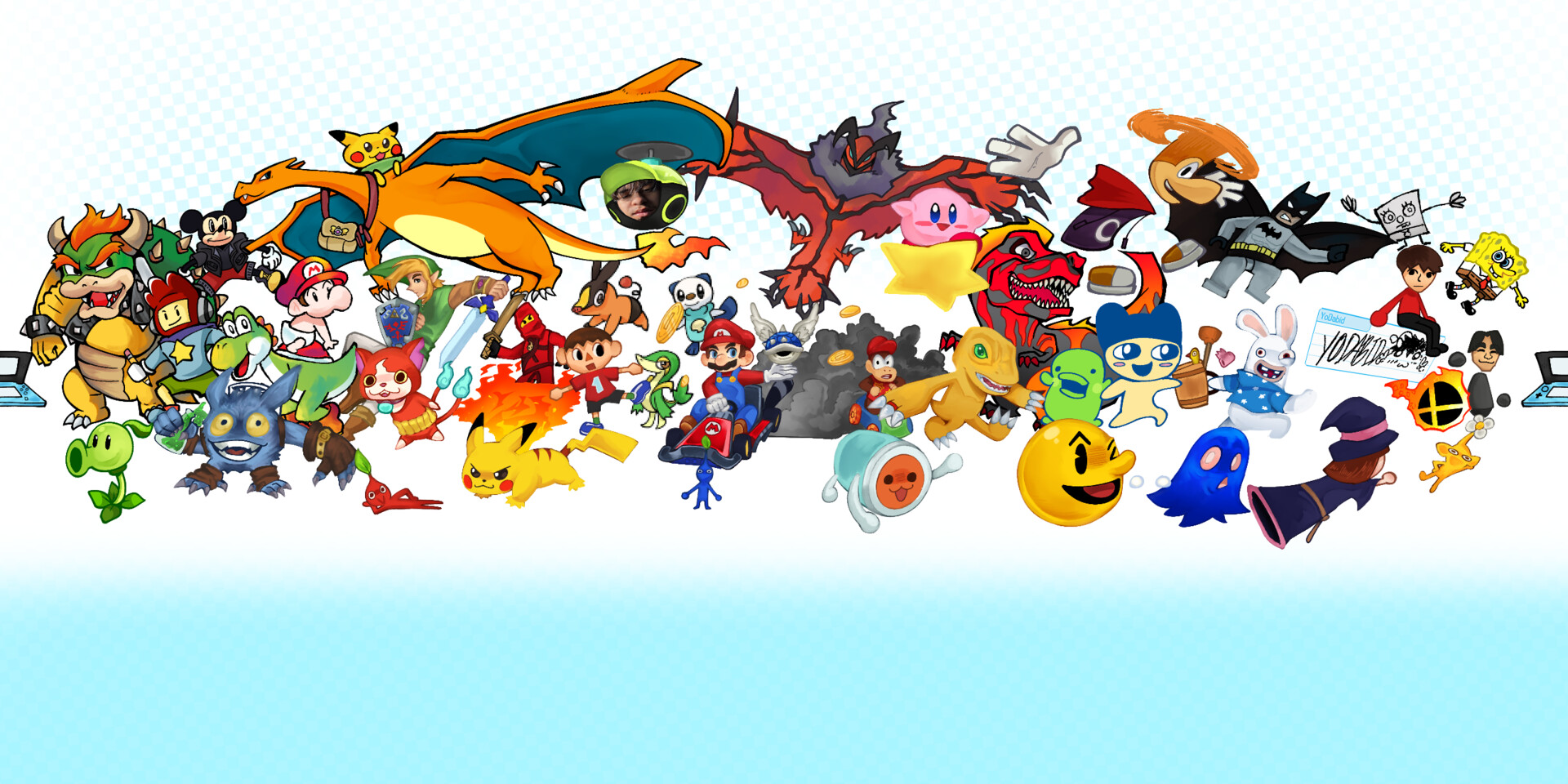 ArtStation - 360° Nintendo DS drawing