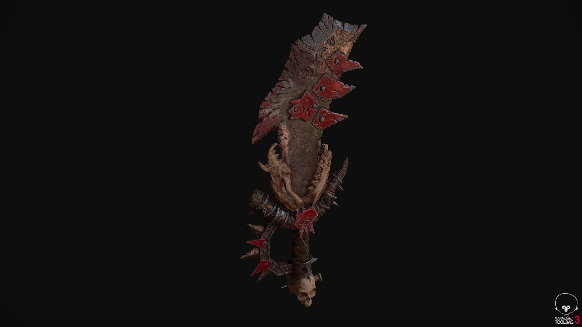 ArtStation - Orc Weapon