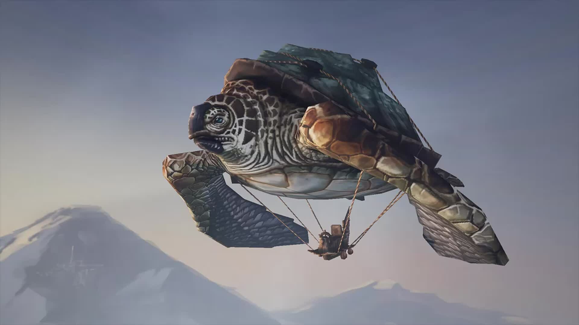 ArtStation - Flying Turtle