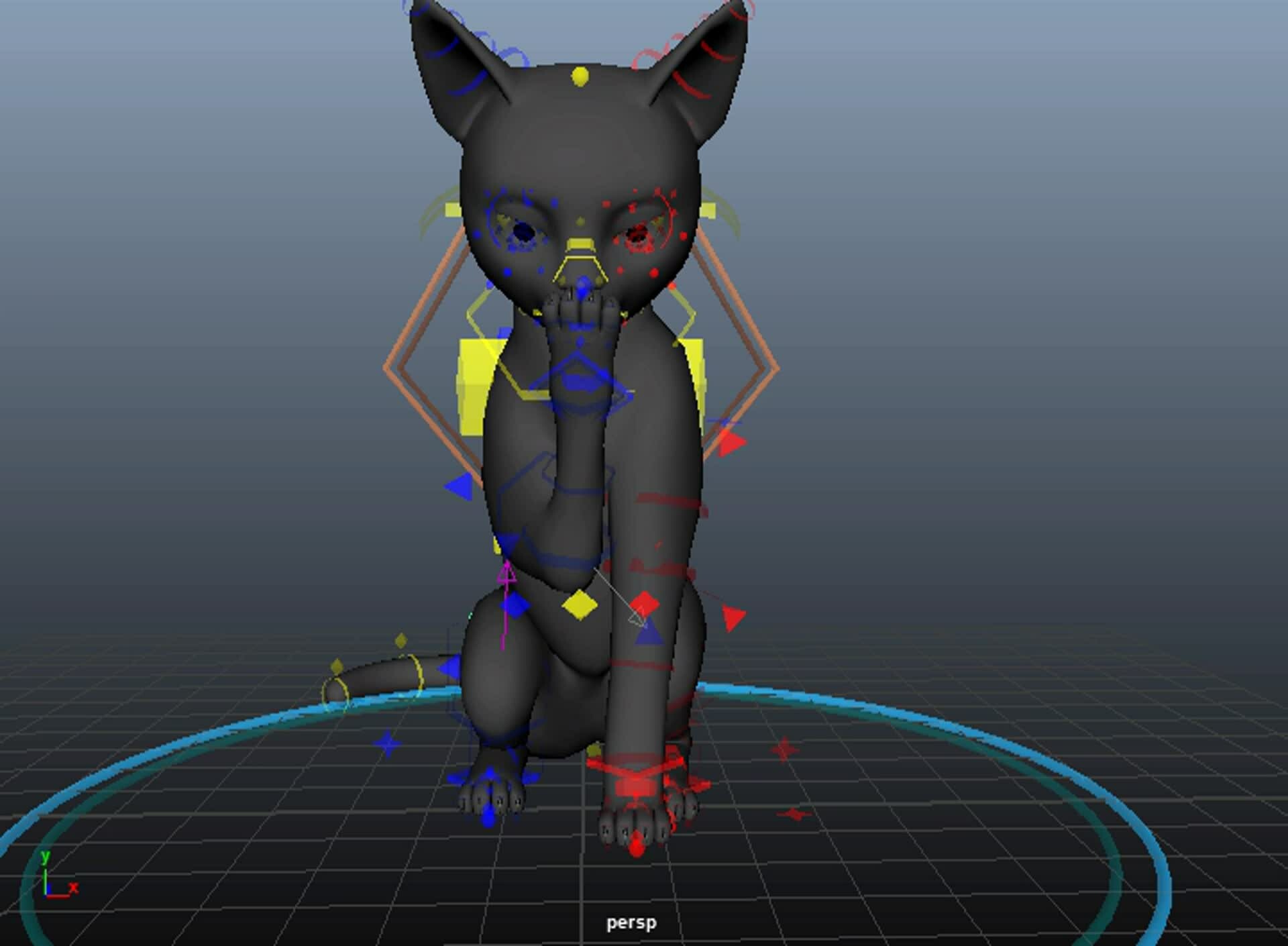 ArtStation - Idle Cat Animation
