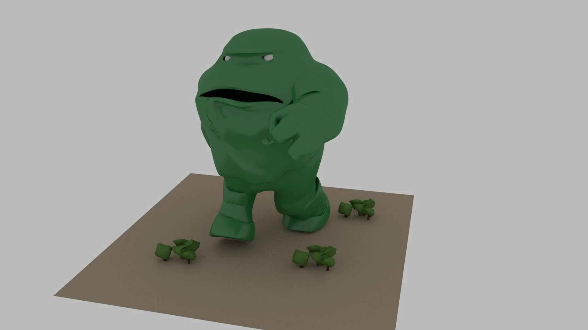 Samantha Bullock - Slime Man Walk Cycle