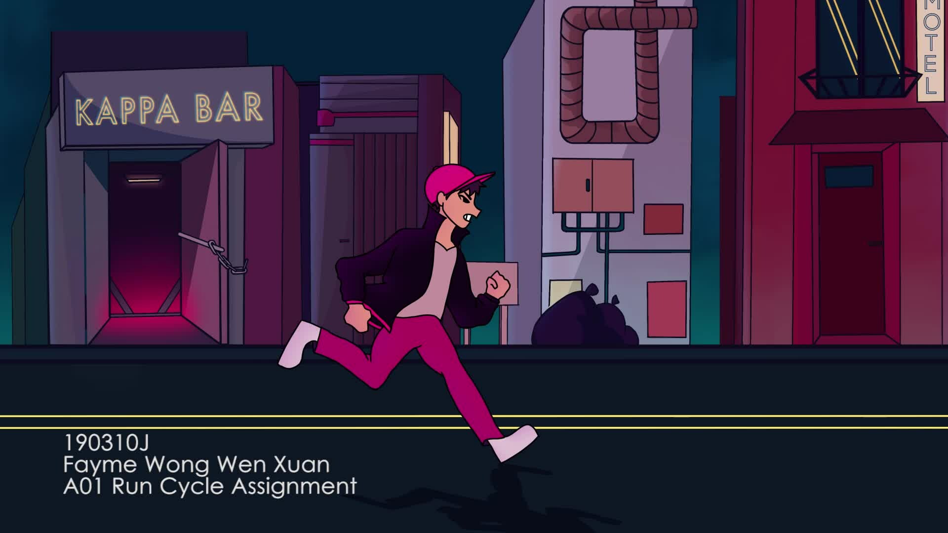 ArtStation - Gangster Run Cycle